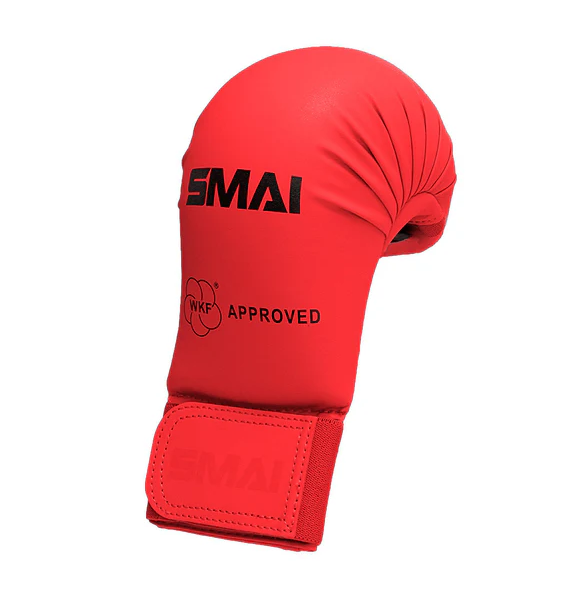 Перчатки для каратэ SMAI WKF NEW красные купить оптом перчатки для ...