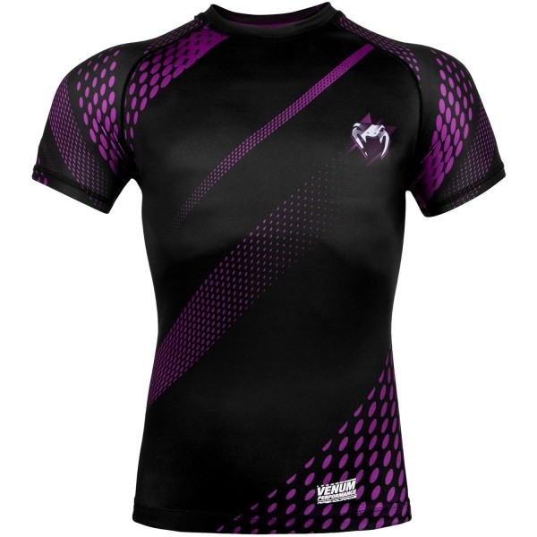 Рашгард Venum Rapid Black/Purple купить оптом рашгард,компрессионные ...